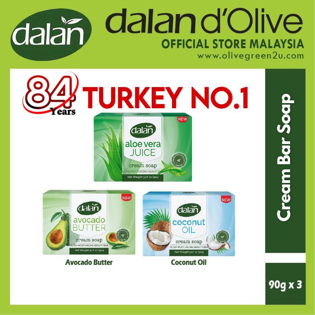Dalan Cream Bar Soap 90gX3 | Shopee Malaysia