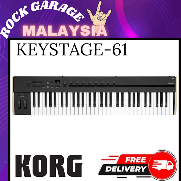 Korg Keystage 49 49-key Keystage 61 61-key MIDI Keyboard Controller ...