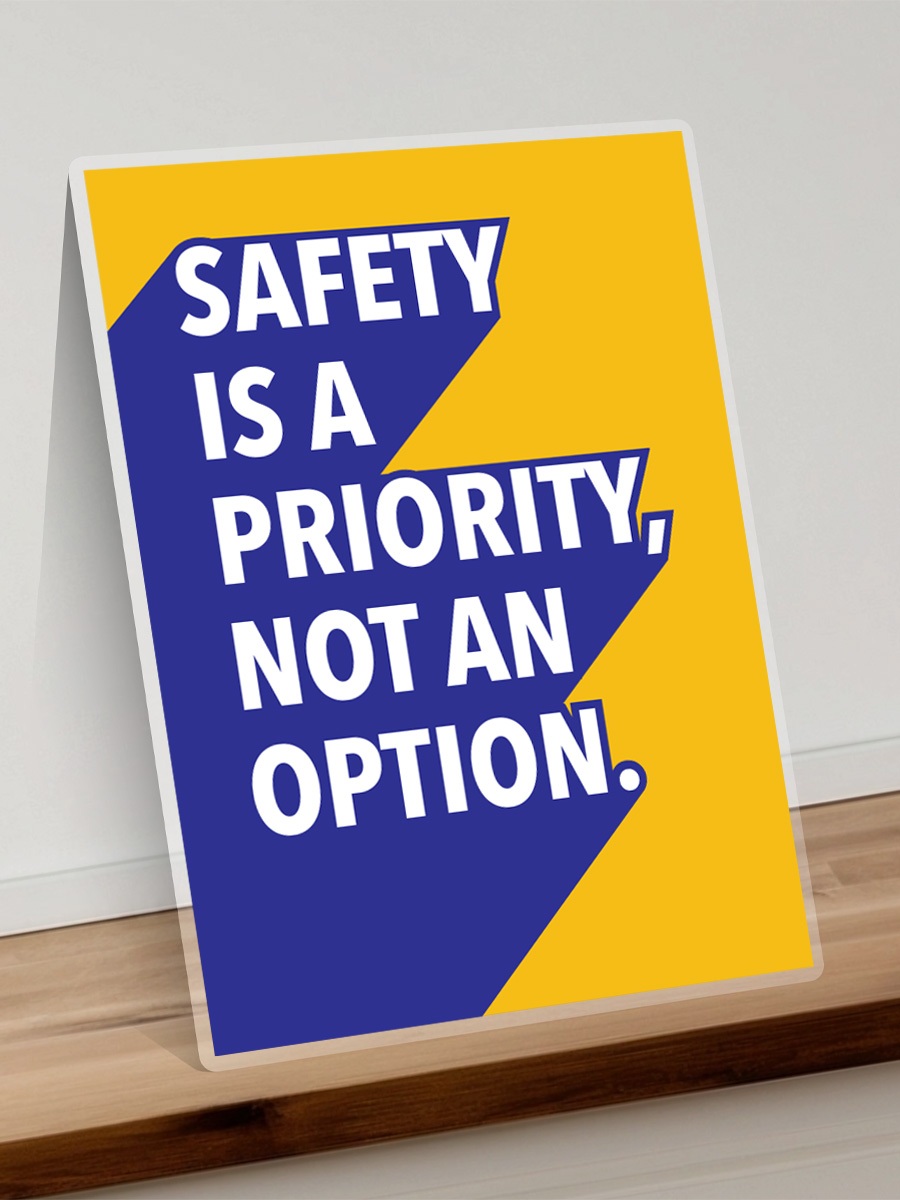 [Laminated Poster] A4 Size Papan Tanda Signage 02 Safety at Workplace ...