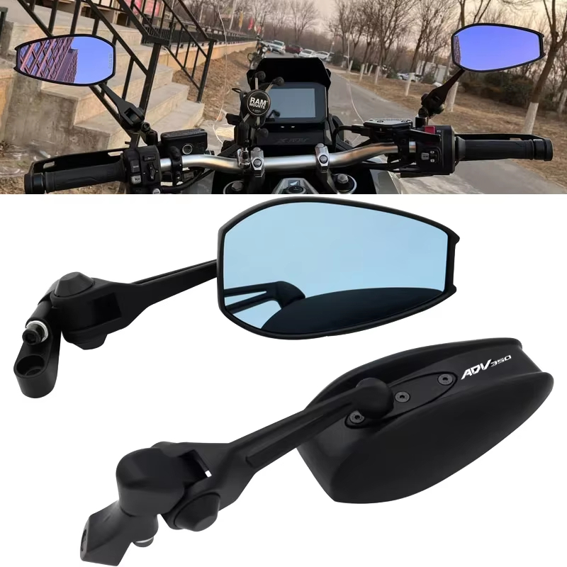 2Pcs Xmax Side mirror Heavy duty aluminium alloy Anti-Glare HD ...