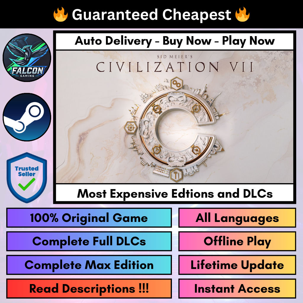 Sid Meier's Civilization VII Founders Edition [Auto Delivery] [Full DLC ...