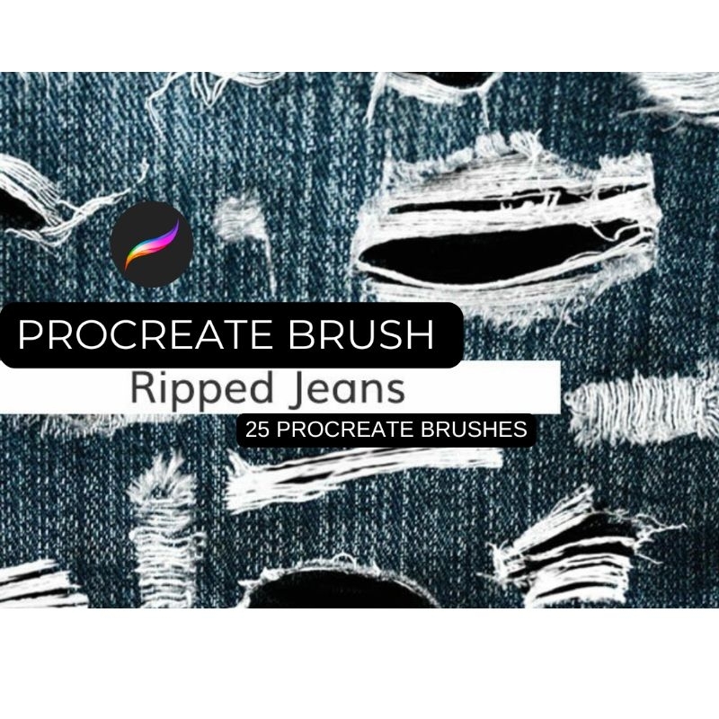 Ripped Jeans Procreate Brush Vol 1 | Shopee Malaysia
