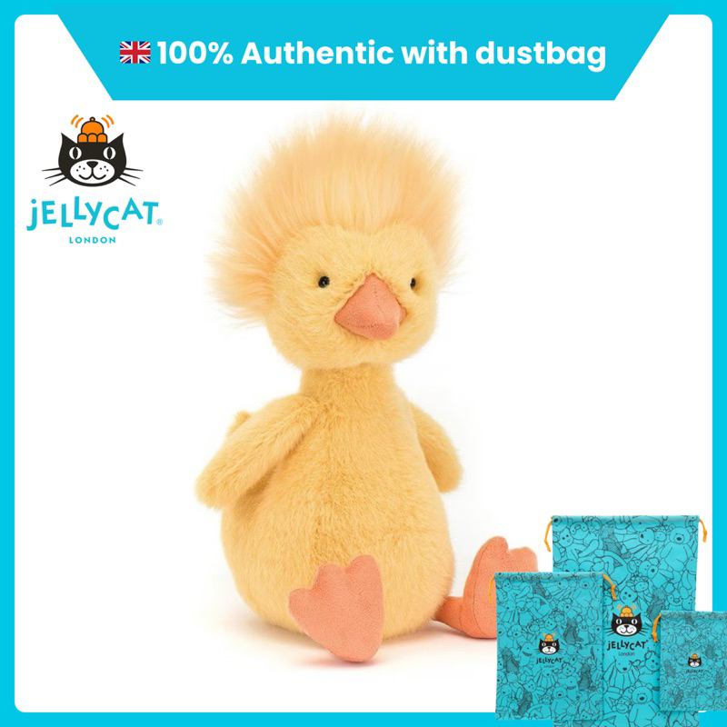 [Jellycat] 100% Original Dorit Duckling | Shopee Malaysia