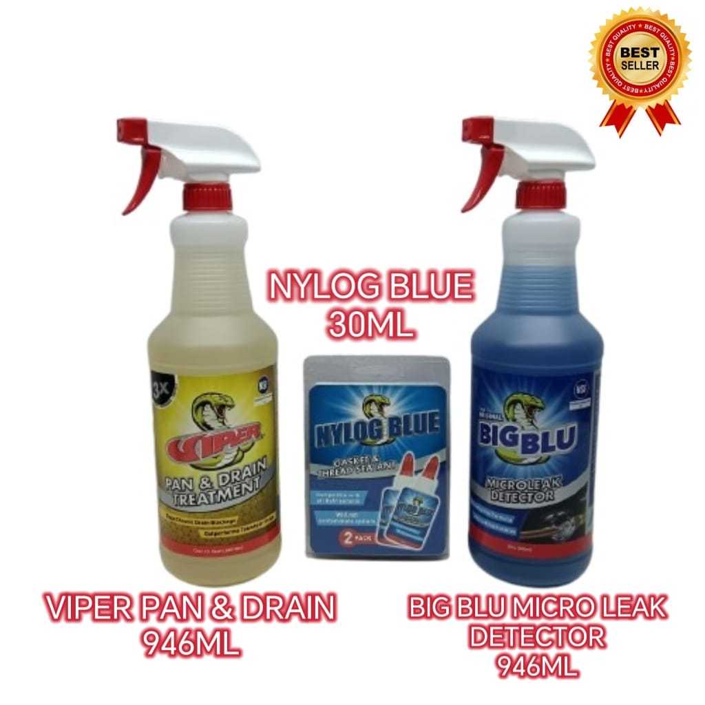 BLUE NYLOG/BIG BLU MICRO LEAK /VIPER PAN & DRAIN REPAIR GAS LEAK ...