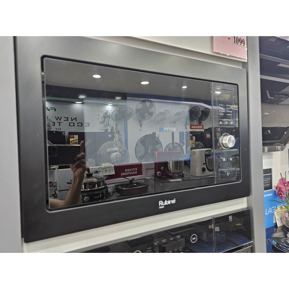 (DISPLAY UNIT ) RUBINE 28L Built In Microwave Oven RMO-OREO-28BL ...