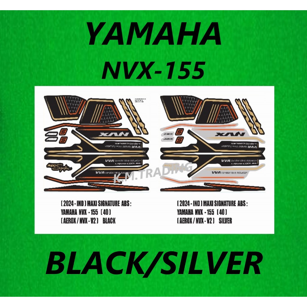 YAMAHA NVX-155 [NVX/AEROX] [V2] 2024 [IND] MAXI SIGNATURE ABS (40 ...