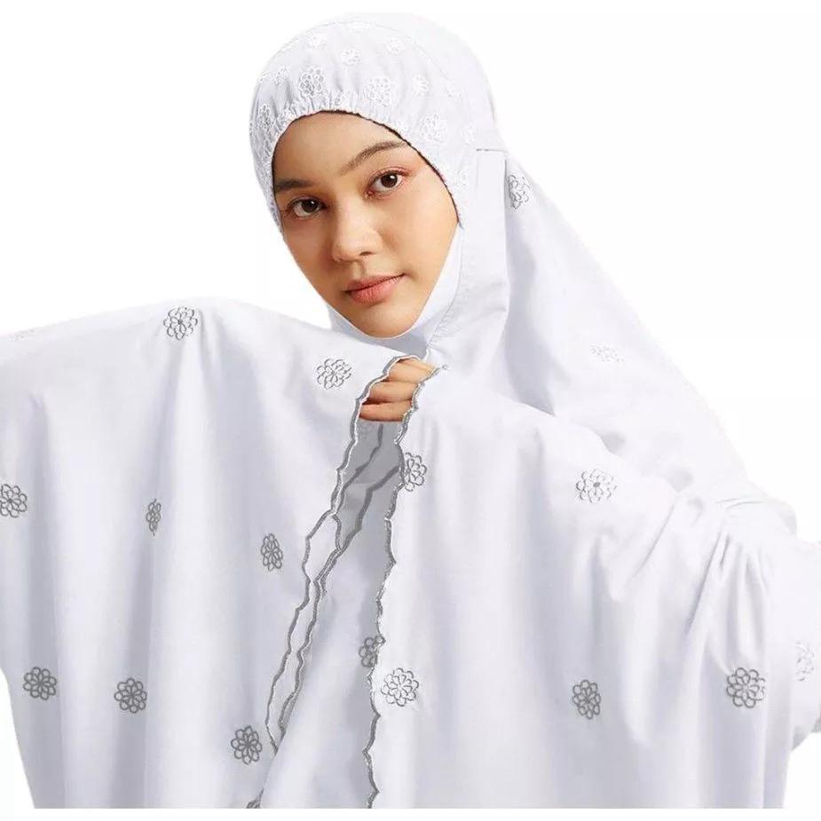 TELEKUNG COTTON BUNGA S KHADIJAH WITH BAG FREE SAIZ DEWASA (READY STOCK ...