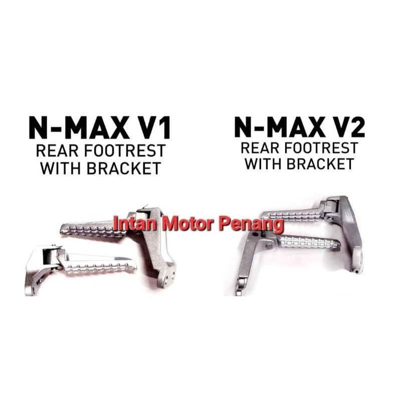 Heavy Duty Universal Footrest Pemijak Belakang Rear Footrest With ...