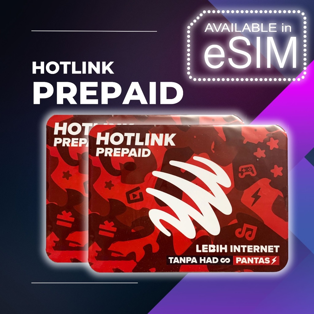 HOTLINK PREPAID NEW NUMBER PORT IN MAXIS PREPAID DATA UNLIMITED CHEAPEST SIM CARD ESIM | Shopee ...