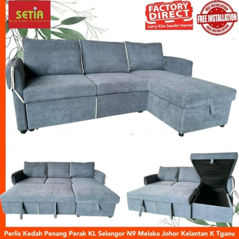Setia-Sofa Bed/Sofa Katil[Pasang Siap] | Shopee Malaysia