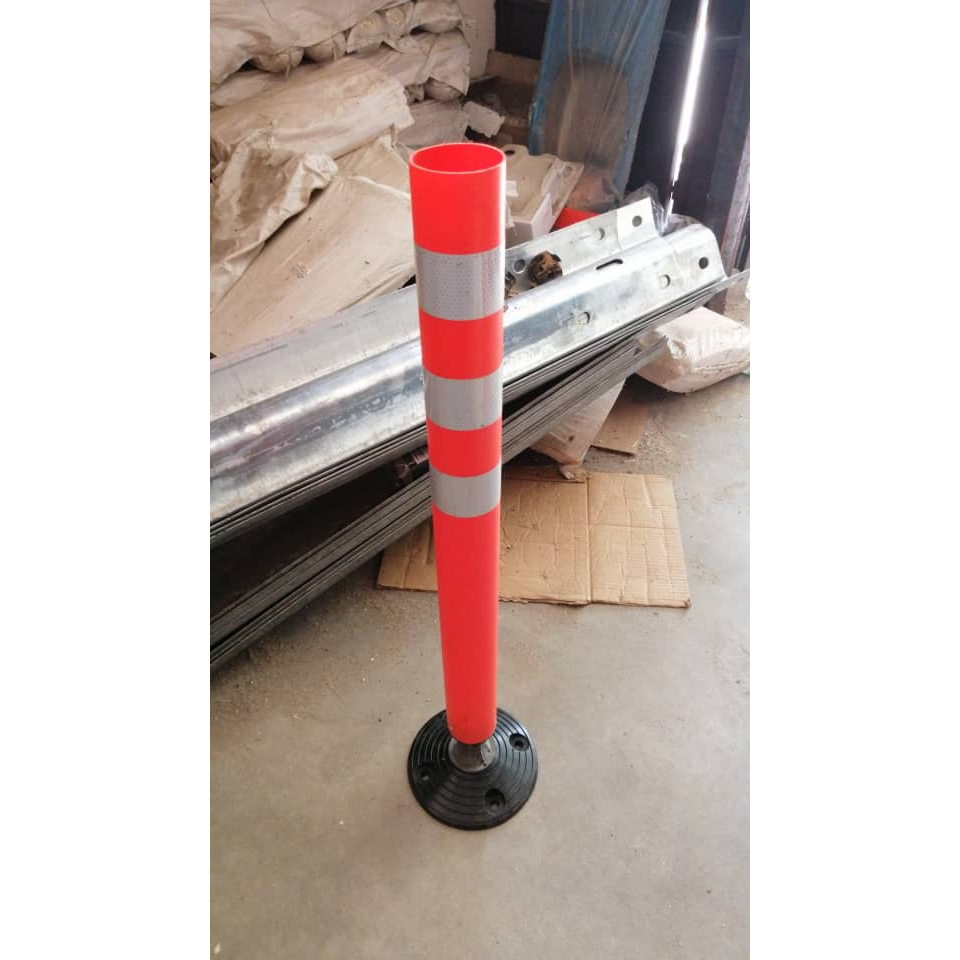 USA style removable flexible post with black base, 900 mm | Shopee Malaysia