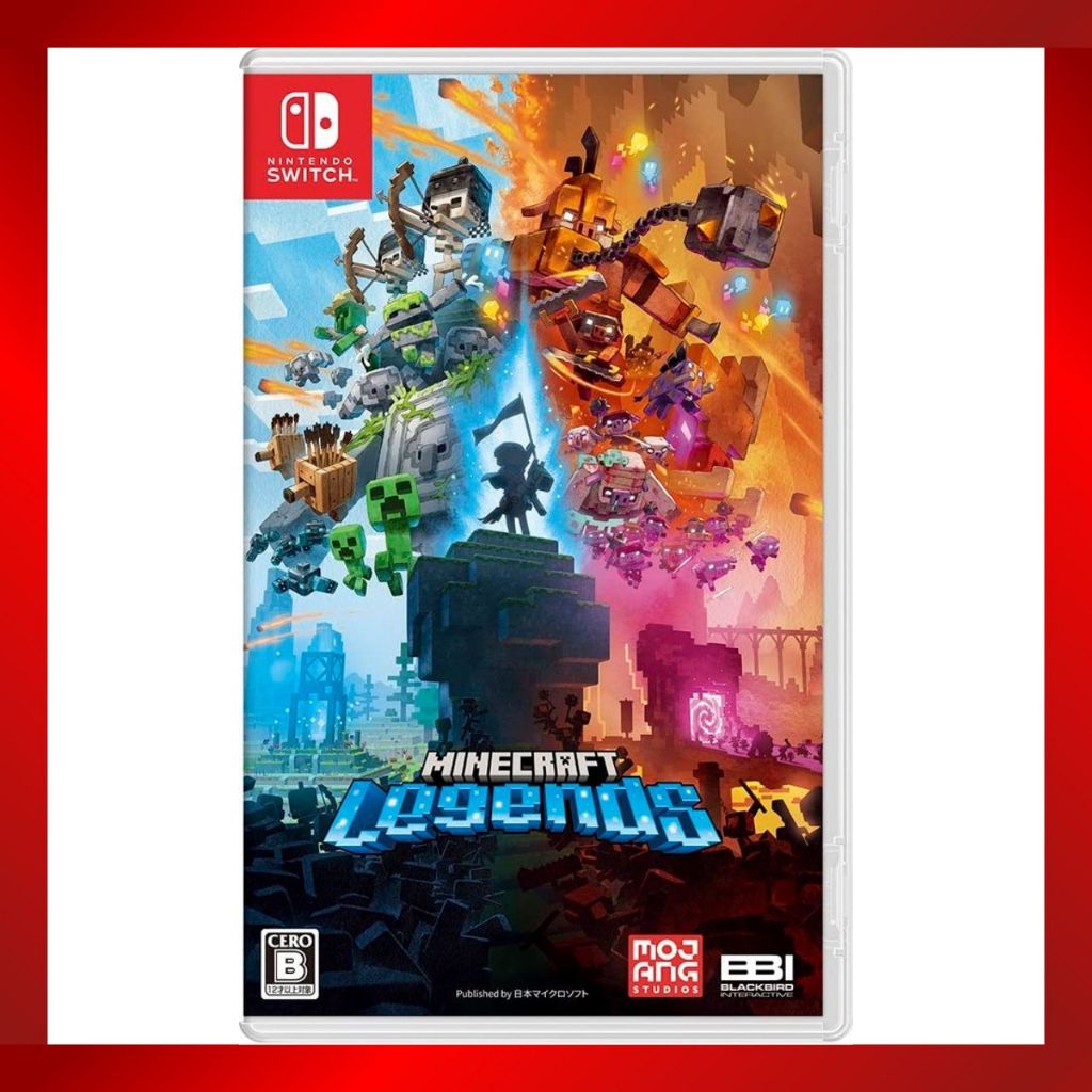 Minecraft Legends-Switch/Supported English/New | Shopee Malaysia