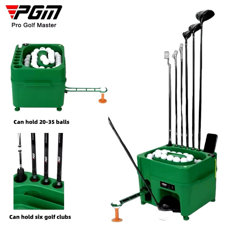 🇲🇾 Automatic Golf Ball Dispenser Machine, 5000MAH Electric Induction 40 ...