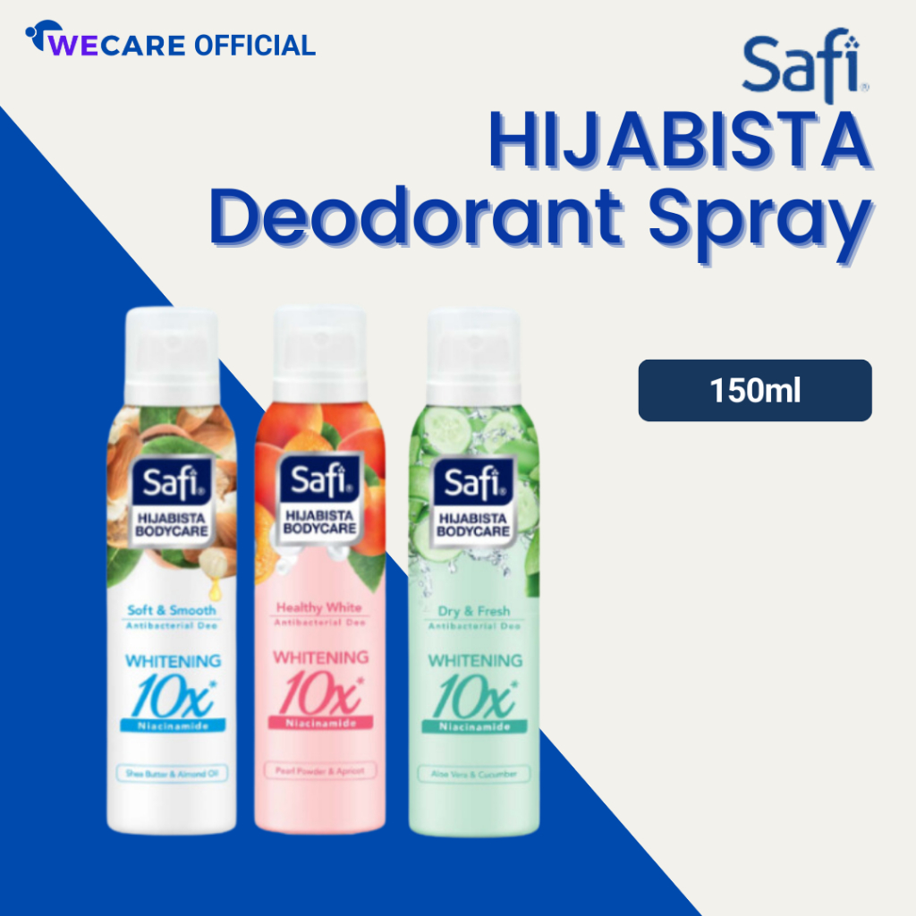 Safi Hijabista Bodycare Deodorant Spray 7 Pro Action (150ml) - (Healthy ...