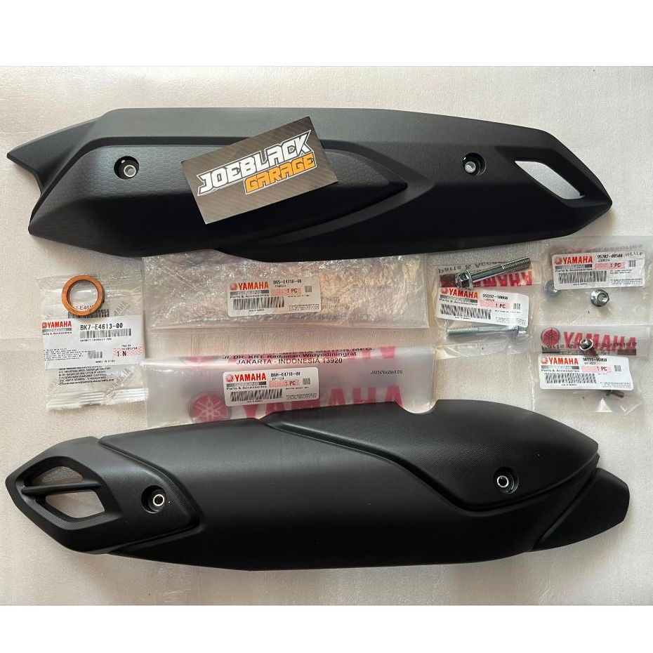 YAMAHA NVX V1 MUFLER PROTECTOR EXHAUST BOLT & NUT FLANGE/GASKET/SCREW ...