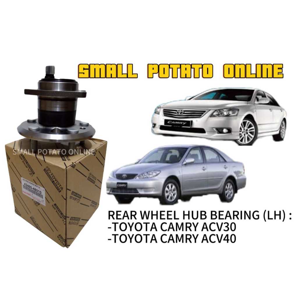OEM ) REAR WHEEL HUB BEARING LH (KIRI) TOYOTA CAMRY ACV30 ,ACV40 ...