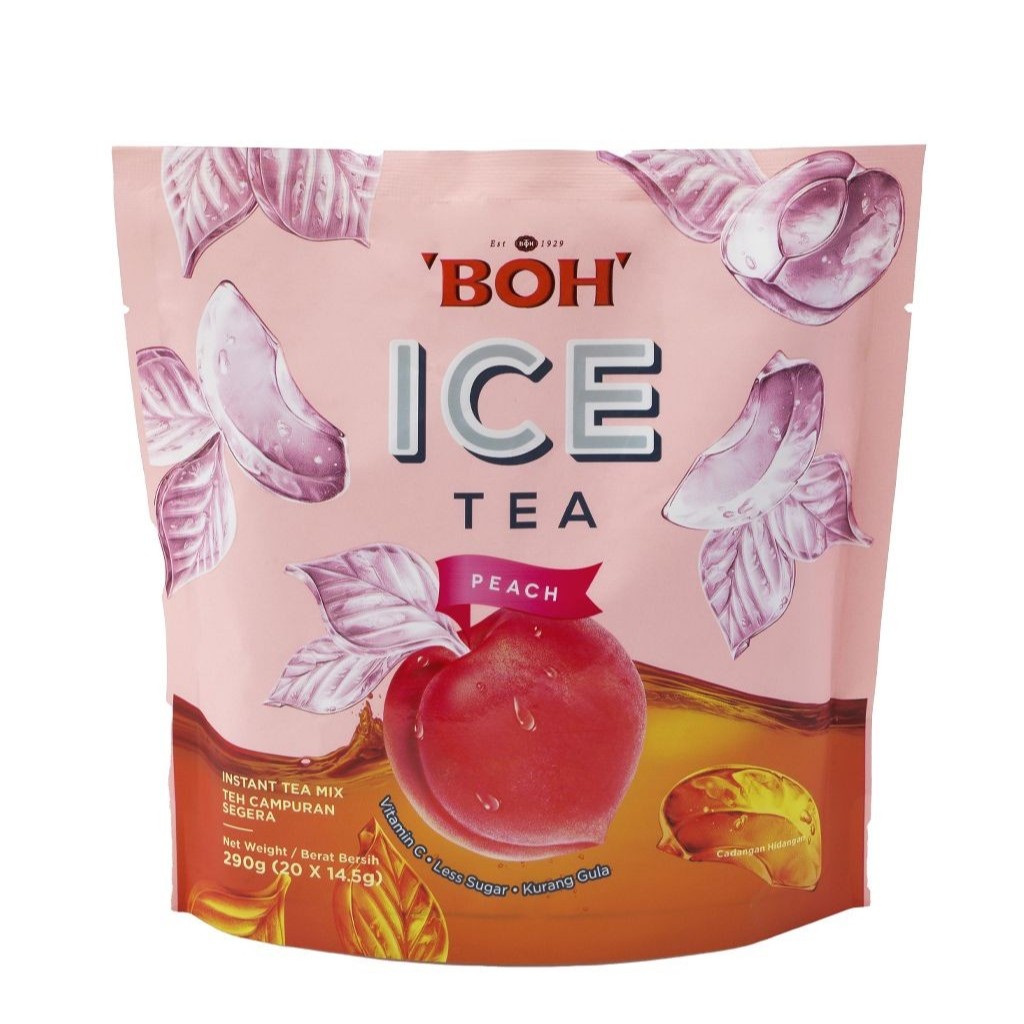 Boh Ice Tea Instant Tea Mix- Peach (20's x 14.5g) | Shopee Malaysia