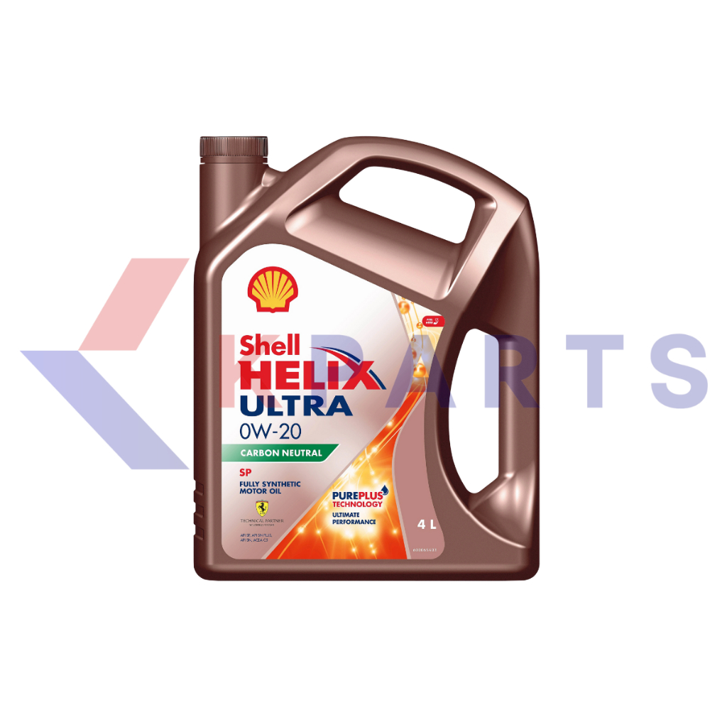 SHELL HELIX ULTRA 0W20 SP C5 Fully Synthetic Engine Oil (4L) HK ...