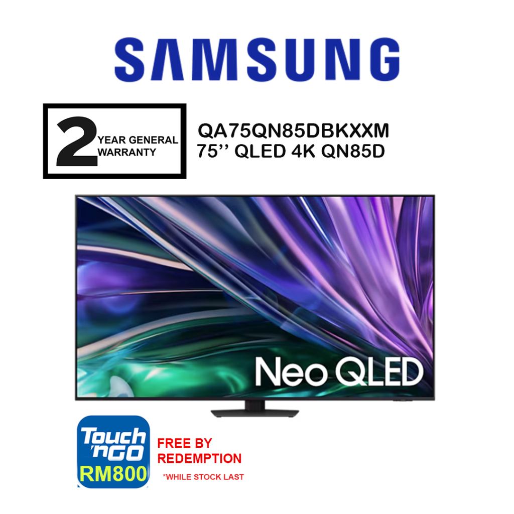 Samsung 75" QA75QN85DBKXXM Neo QLED 4K QN85D TV /65'' QA65QN85DBKXXM ...