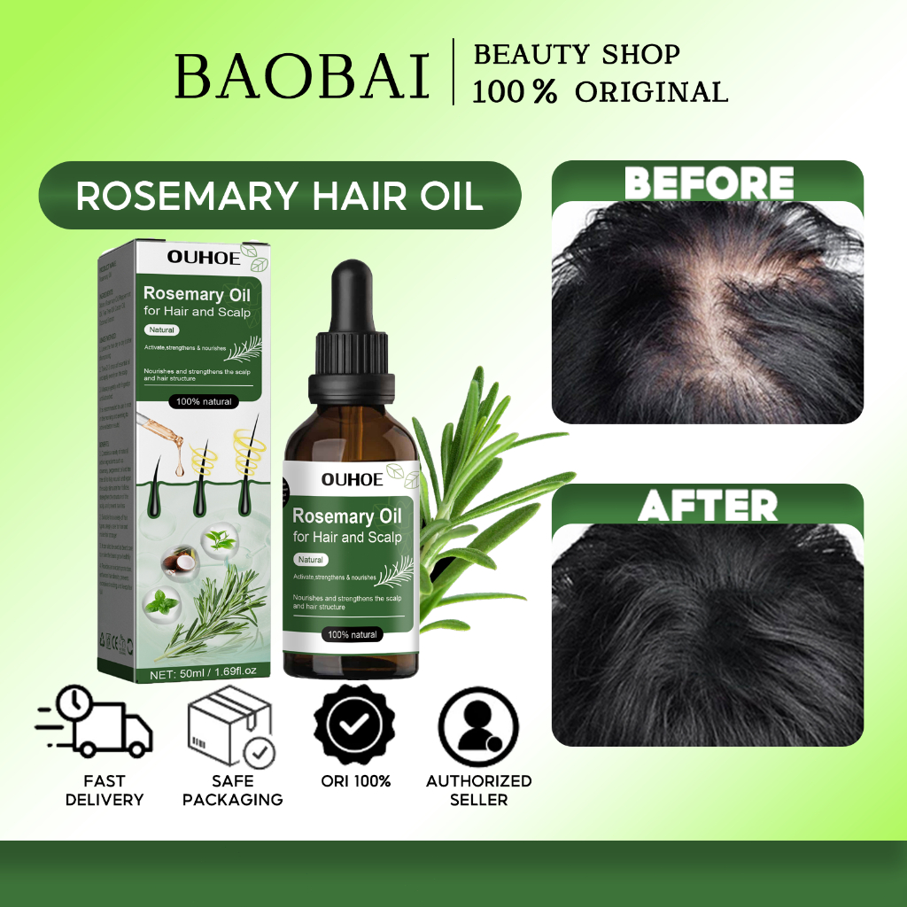 Hair Growth Serum Hair Loss Treatment Anti Thinning penumbuh rambut ...