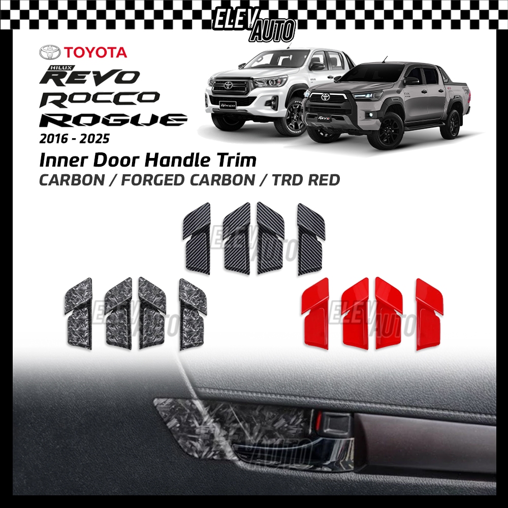 Toyota Hilux Revo Rogue Rocco 2016 - 2025 Inner Door Handle Trim ...