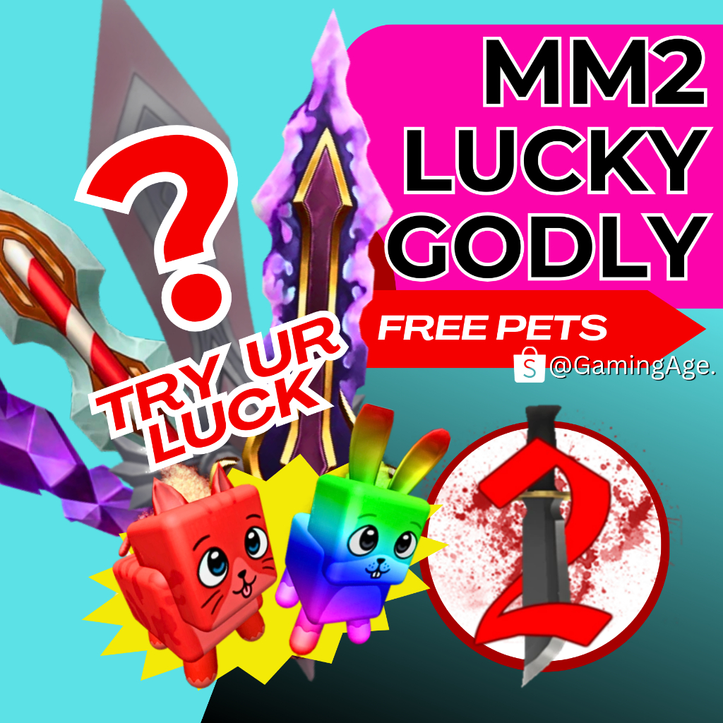 (MM2) Mystery 2 Lucky Godly&Ancient Random PC Game item | Shopee Malaysia