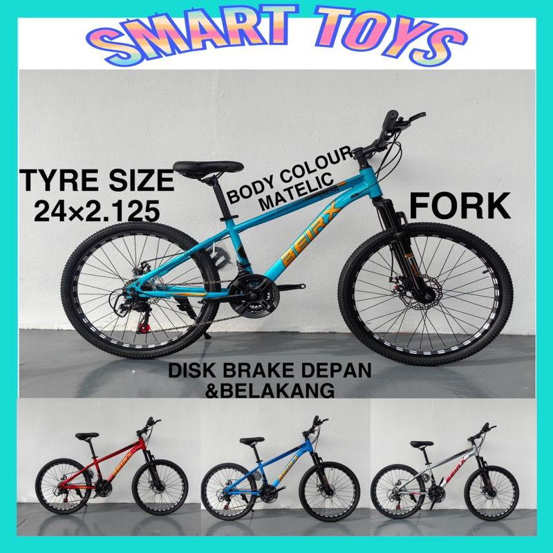 24SPEED MOUNTAIN BIKE 24'' INCH / BASIKAL SIZE 24”inch / BASIKAL GEAR ...