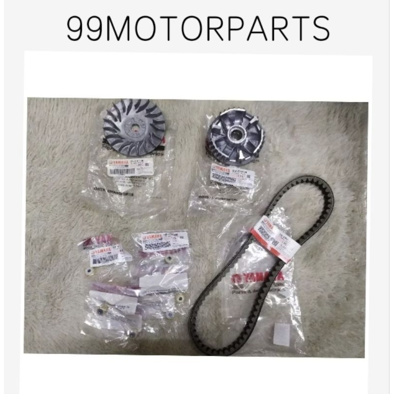 READY STOCK BELT DRIVE BELT BELTING 100% ORIGINAL HONG LEONG YAMAHA EGO EGOS EGO-S NOUVO NOUVO-S ...