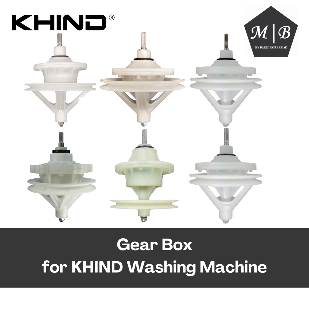 [𝐑𝐄𝐀𝐃𝐘 𝐒𝐓𝐎𝐂𝐊] KHIND Semi Auto / Twin Tub Washing Machine Gear Box ...