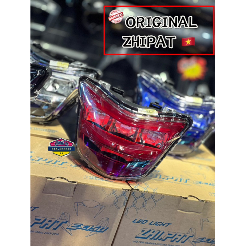 🇻🇳ZHIPAT ORIGINAL HEADLAMP ZHIPAT V1 YAMAHA Y15ZR V1 EXCITER150 LC135 V2-V7 HEADLAMP ZHIPAT ...