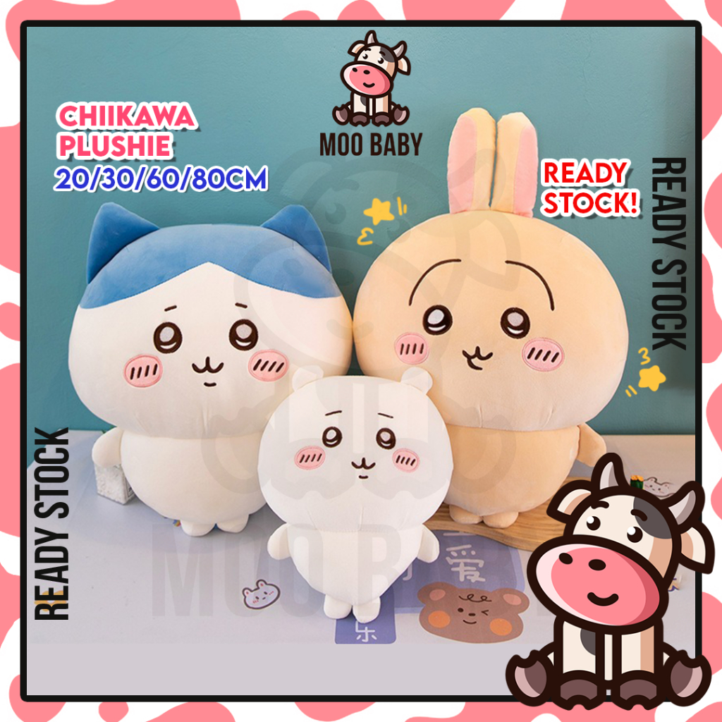 ⭐Moo Baby Patung Comel Chiikawa Plushie Chikawa Plush Usagi Chiikawa ...