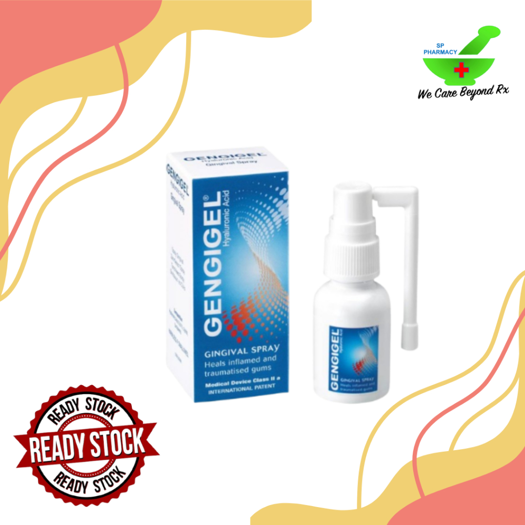 GENGIGEL GINGIVAL SPRAY 20ML (EXP JUN 2025) | Shopee Malaysia