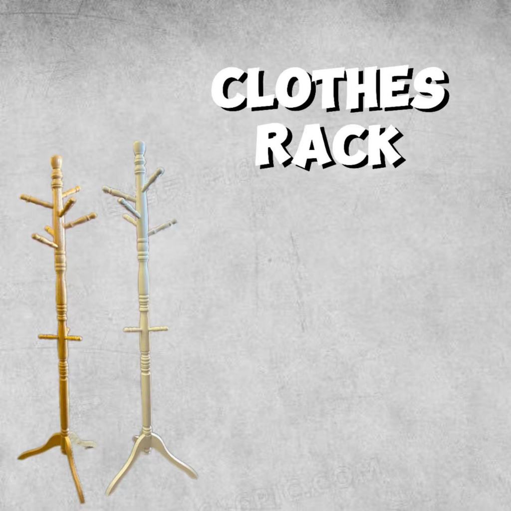 [Ready Stock] VL Solid Wood Clothes Rack / Penyangkut Baju / Penyangkut ...