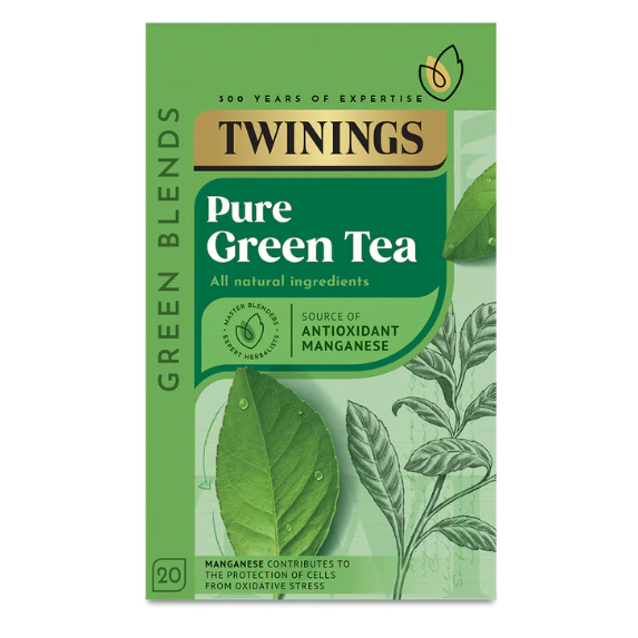 Twinings Pure Green Tea 20 Tea Bags | Shopee Malaysia