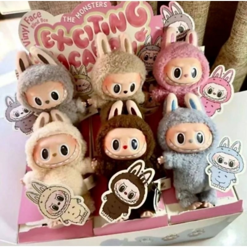 Cartoon Labubu Doll keychain Figures blind Box Birthday Gifts Souvenirs ...