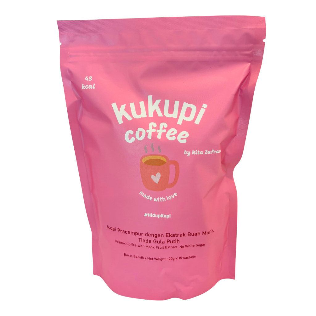 Kukupi Coffee – Kopi Pracampur dengan Ekstrak Buah Monk | Shopee Malaysia