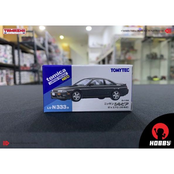 Tomytec Tomica Limited Vintage Neo 333a Nissan Silvia Q`s Aero 1995 (Black)(TLV-N) | Shopee Malaysia