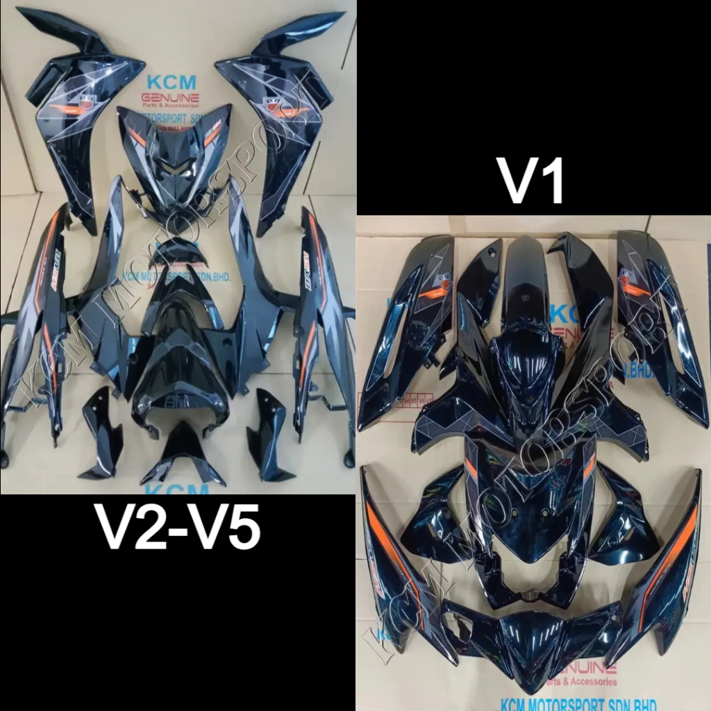 COVERSET HONDA DASH 110/125 FI DIASIL V1 V2 V3 V4 V5 | Shopee Malaysia