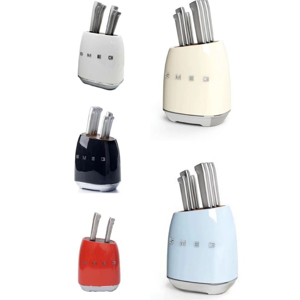 Smeg Kitchen European-Style Full Set Stainless Steel Cutter Set Chef ...