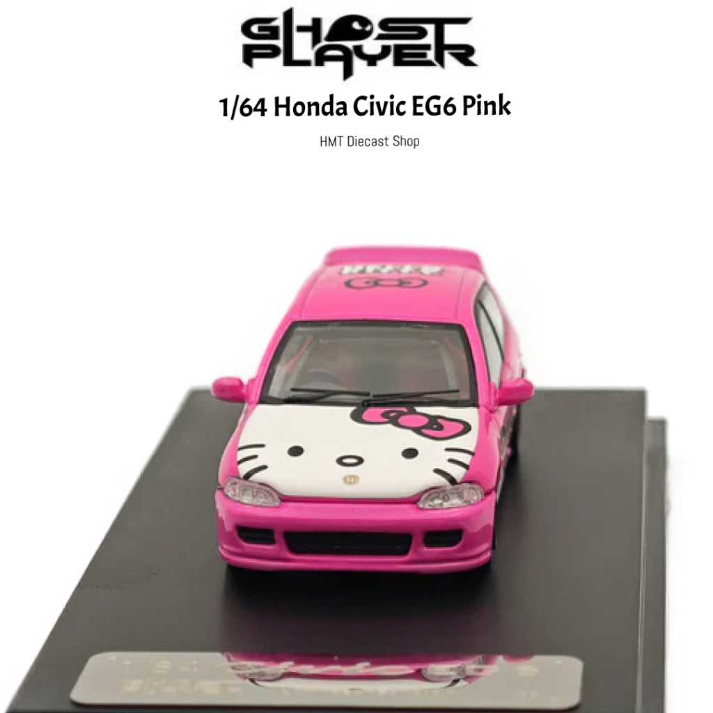 GHOST PLAYER /SW 1/64 Honda Civic EG6 Pink | Shopee Malaysia