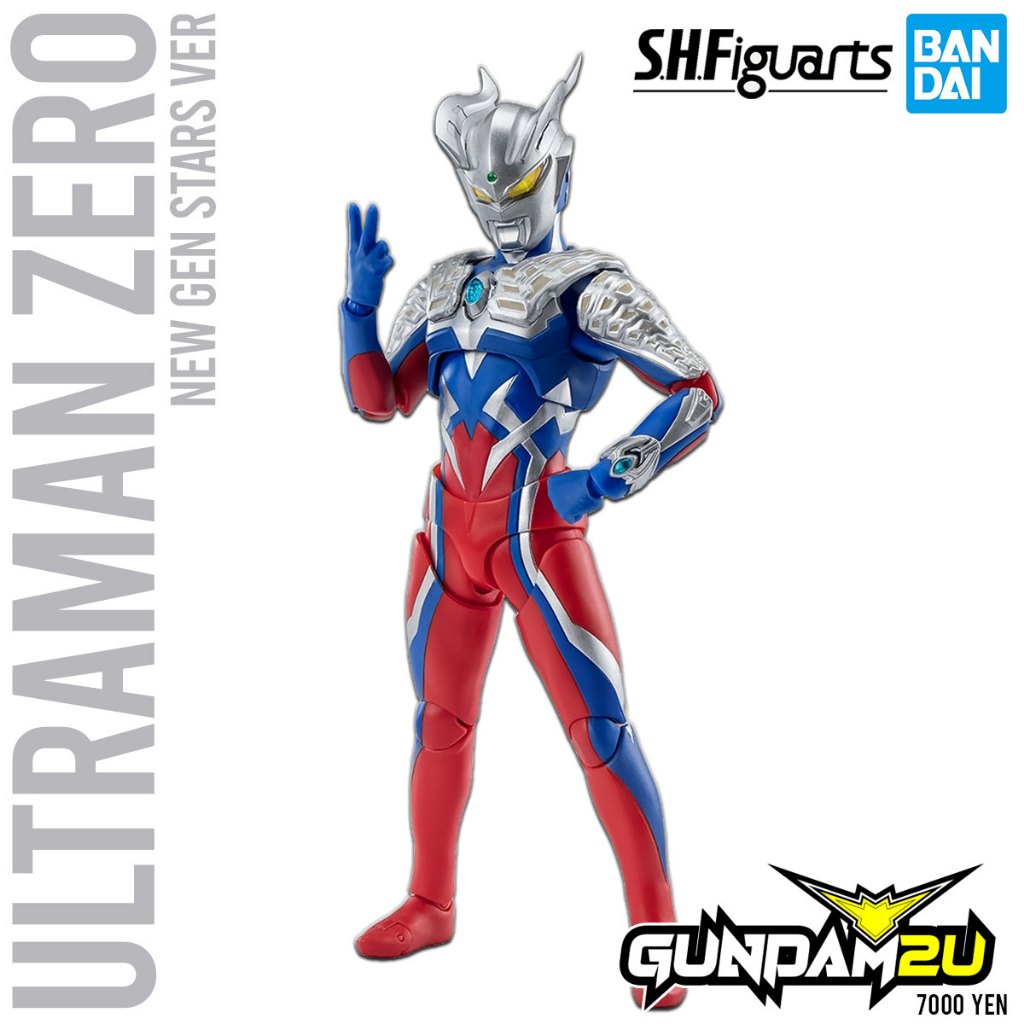 BANDAI SHF Ultraman ZERO New Generation Stars Ver - Tamashii Nations S ...