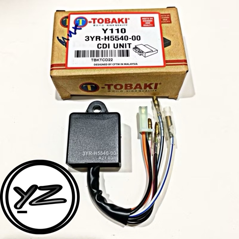 YAMAHA Y110SS Y110SS2 RACING CDI UNIT TOBAKI YAMAHA Y110 SS2 CDI RACING ...