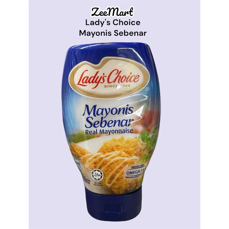 Lady's Choice Real Mayonnaise (Mayonis Sebenar) 280ml | Shopee Malaysia