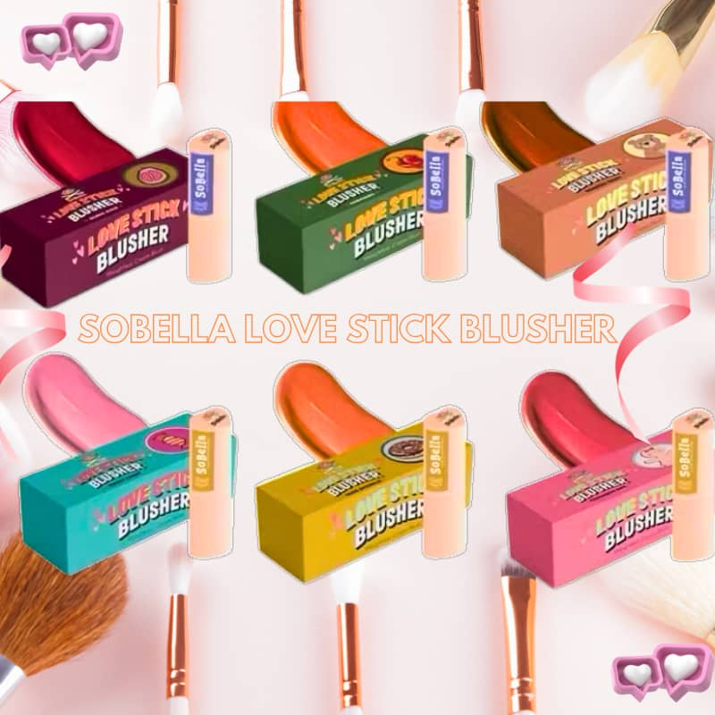 SOBELLA LOVE STICK BLUSHER CORRECTOR ORIGINAL HQ | Shopee Malaysia