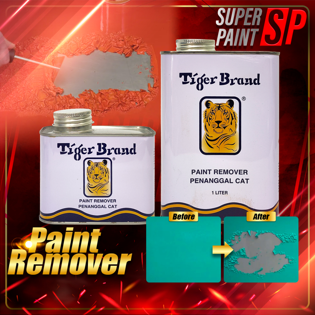 Tiger Brand Paint Remover READY STOCK Buang Cat Penanggal Cat 100% ...