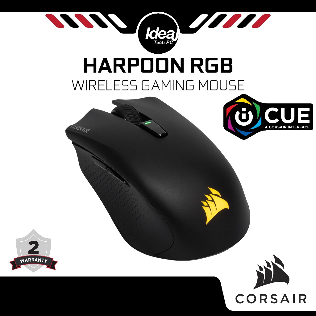 CORSAIR HARPOON RGB | 10000 DPI | 6 PROGRAMMABLE BUTTON | LIGHTWEIGHT ...