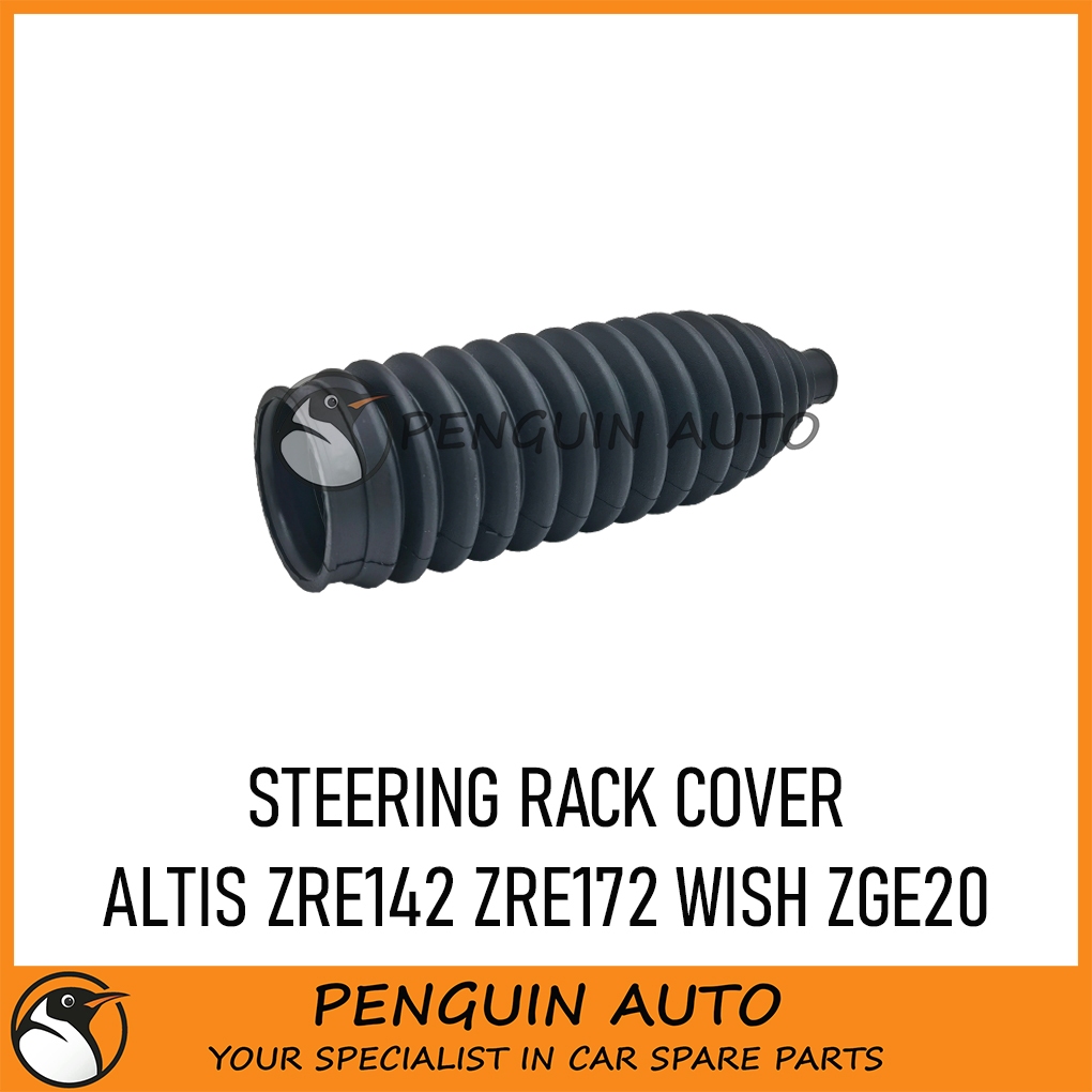 TOYOTA ALTIS ZRE142 ZRE172 WISH ZGE20 ZGE21 STEERING RACK BOOT COVER ...