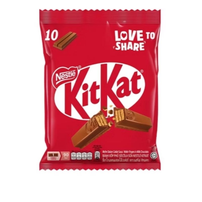 KITKAT KIT KAT 10 x 17g (170g) Share Bag Value Pack | Shopee Malaysia