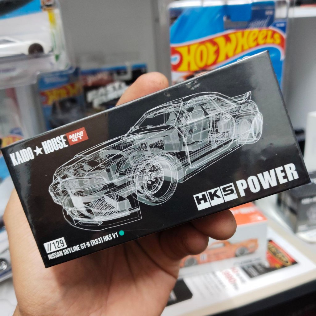KAIDO HOUSE NISSAN SKYLINE GT-R R33 HKS V1 #129 MINI GT (SEALED MINT ...