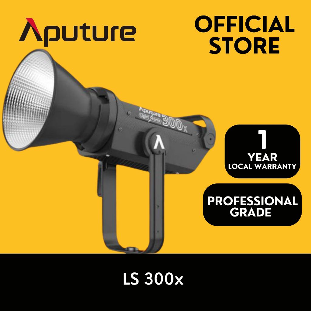 Aputure LS 300x bi-color LED light, 300W, 2,700K-6,500K | Shopee Malaysia